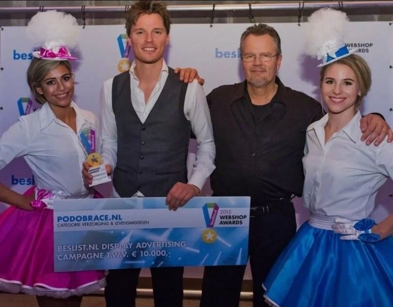 Podobrace.nl winnaar Webshop Awards 2015! | Podobrace.nl