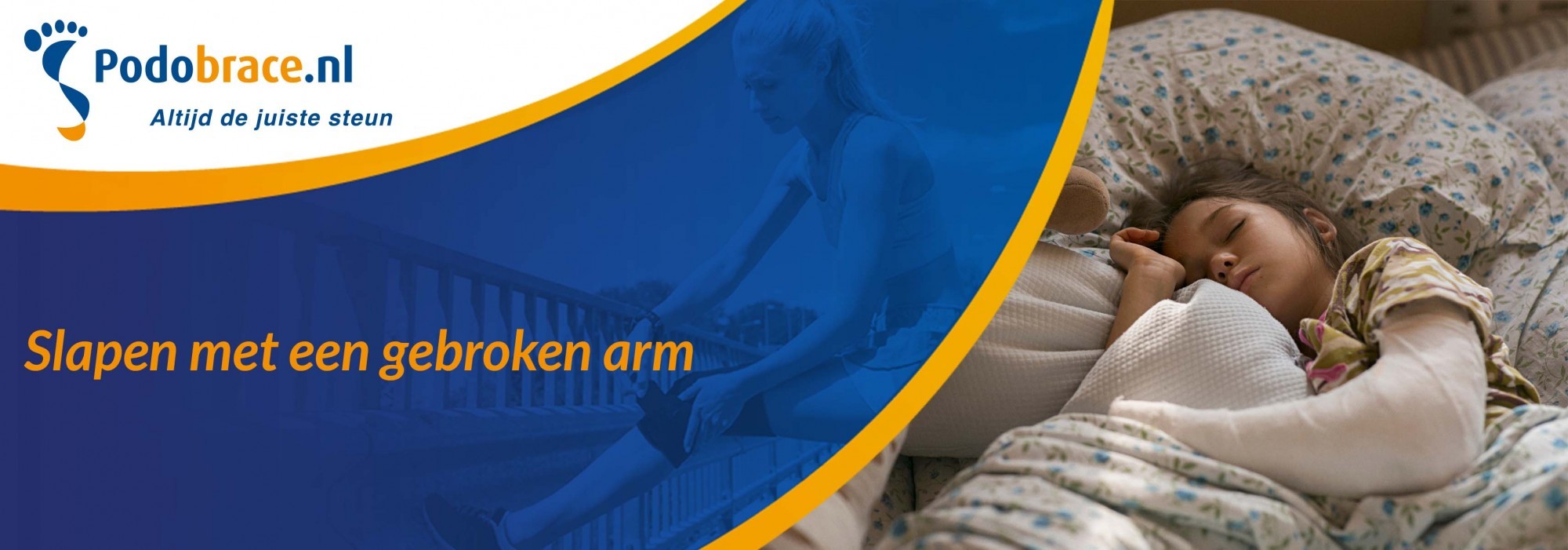 Slapen met een gebroken arm: lees onze tips | Podobrace
